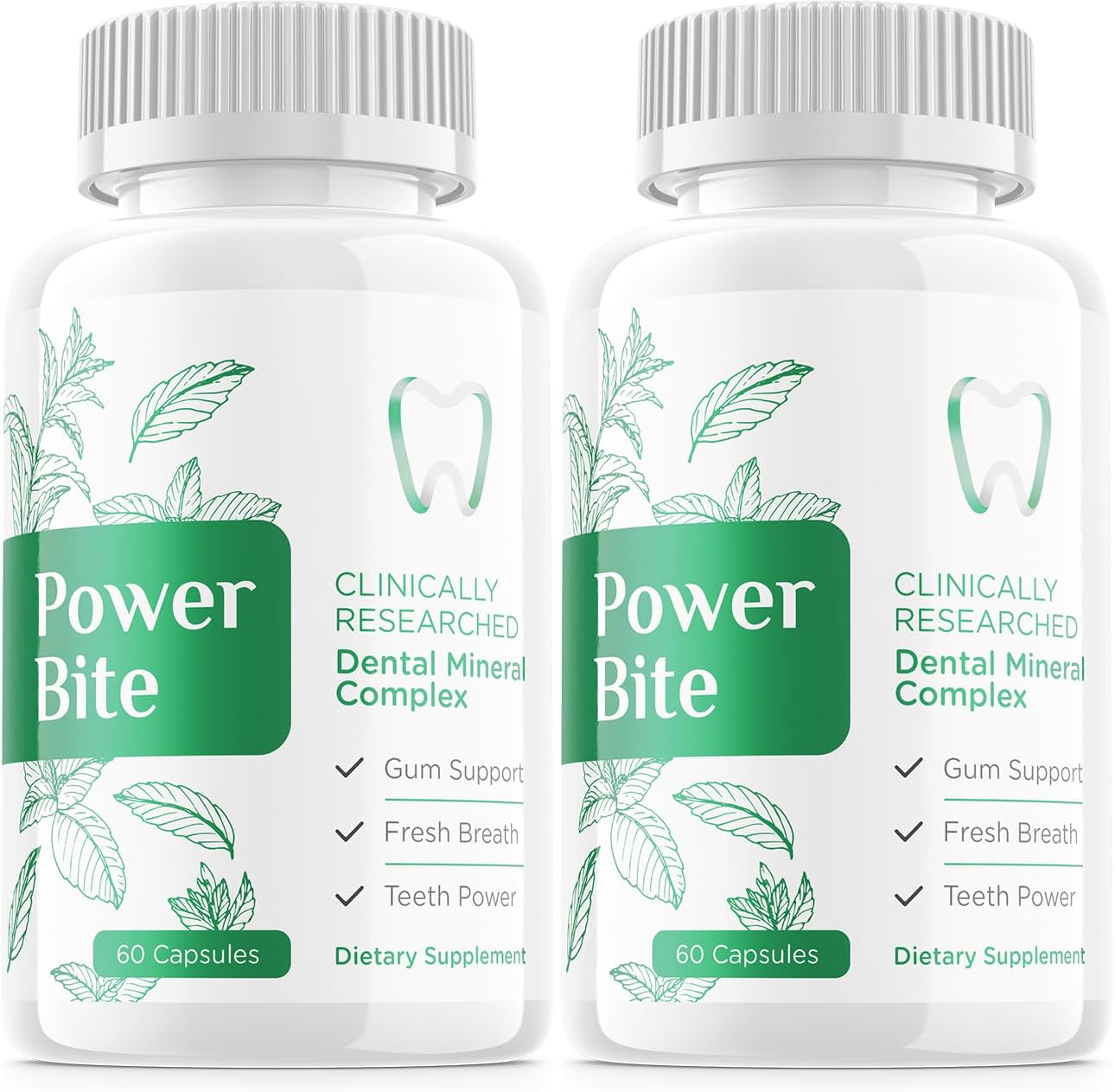 Amazon.com: (2 Pack) Power Bite Dental Supplement, Advanced Formula ...