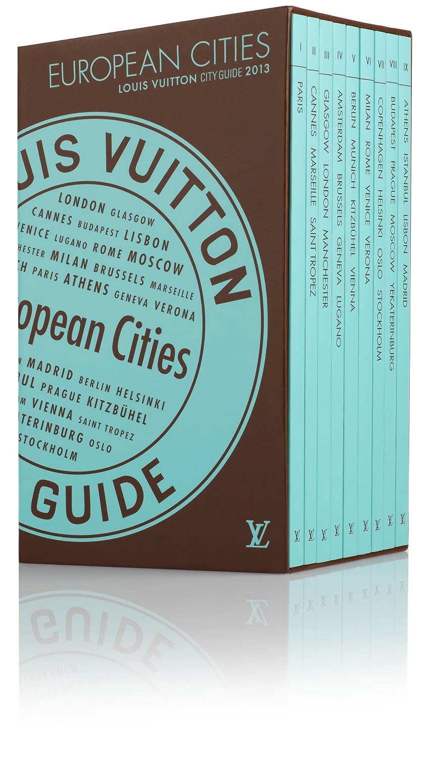 VILLES D'EUROPE CITY GUIDE 2013 version française: Coffret en 9 volumes ...