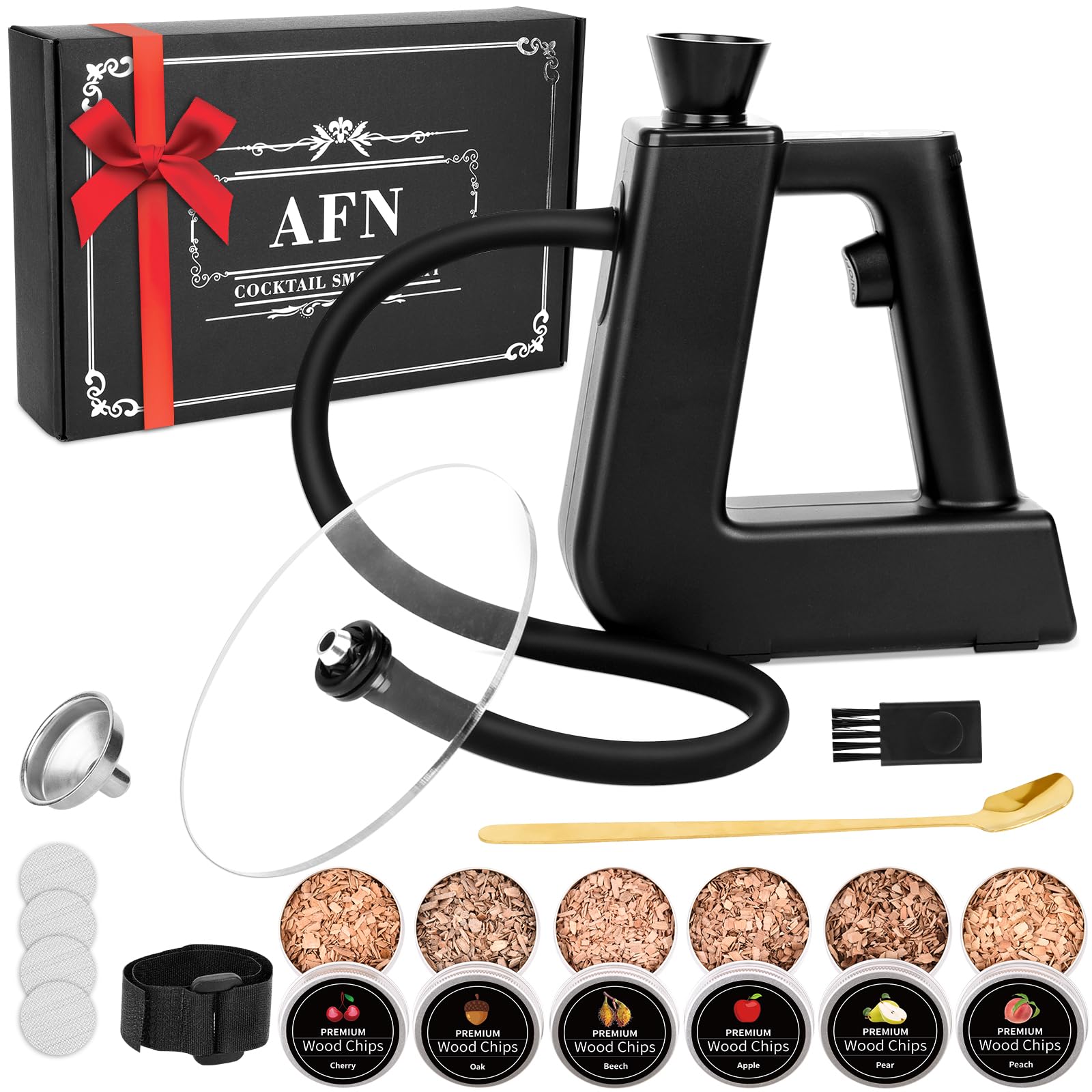 Amazon.com : Cocktail Smoker Kit With Torch, 6 Flavors Wood Chips ...
