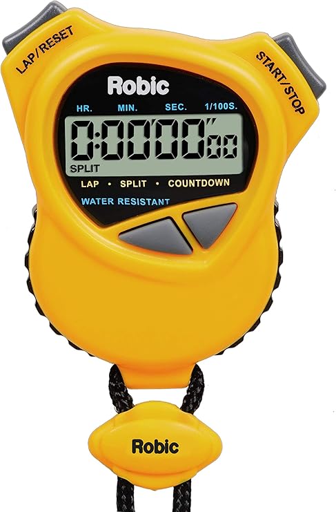 Oslo Dual Stopwatch/Countdown Timer (Yellow), Stopwatches - Amazon Canada