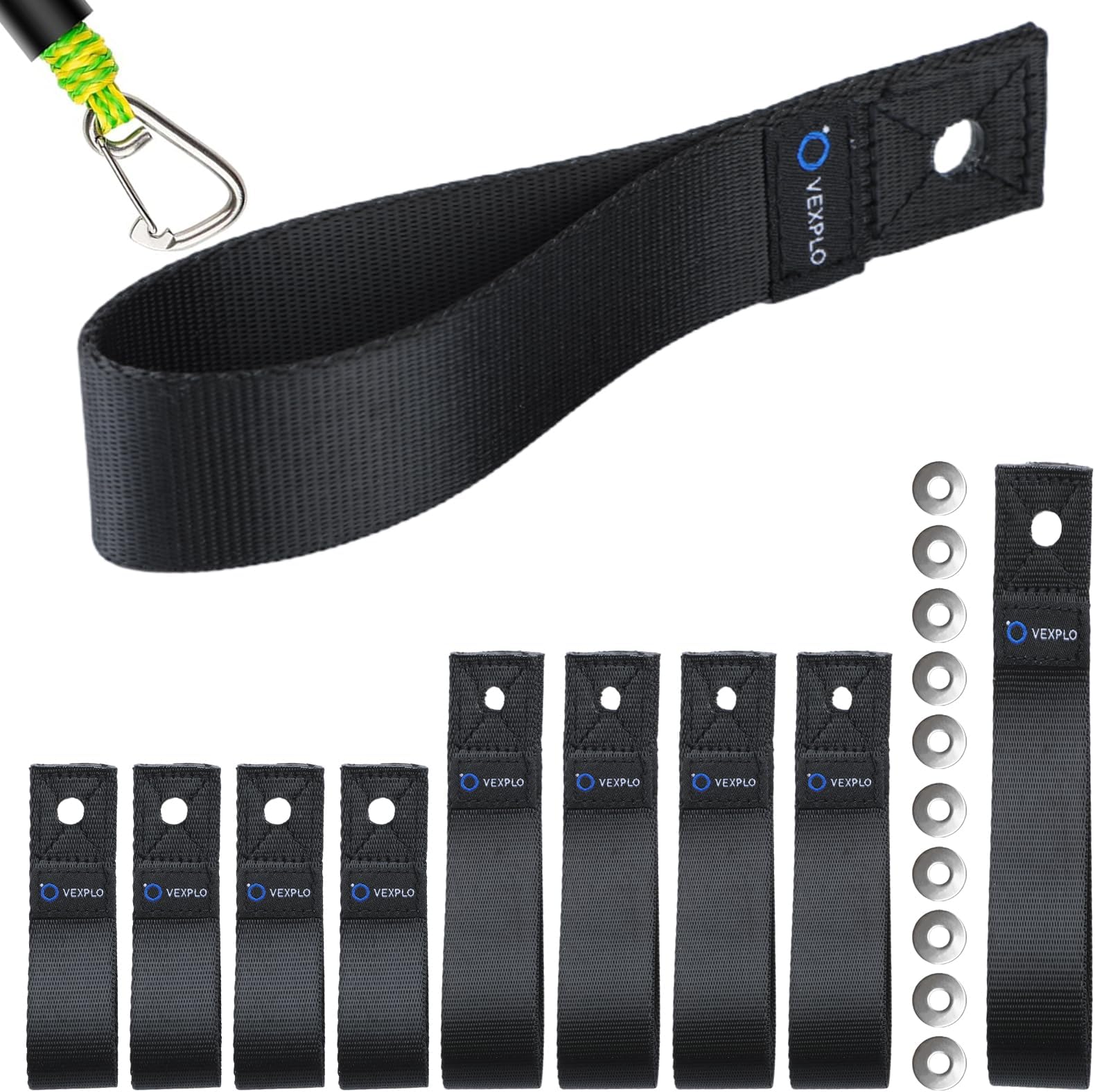 Amazon.com: VEXPLO 10 PCS Soft Loops Jet Ski Anchor Points Accessories ...