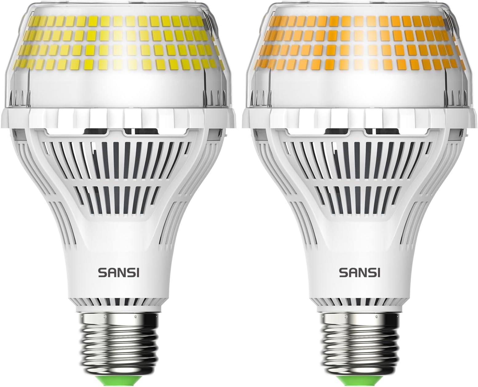 SANSI 400W Equivalent A21 LED Light Bulb, 5000K Daylight White 6000 ...