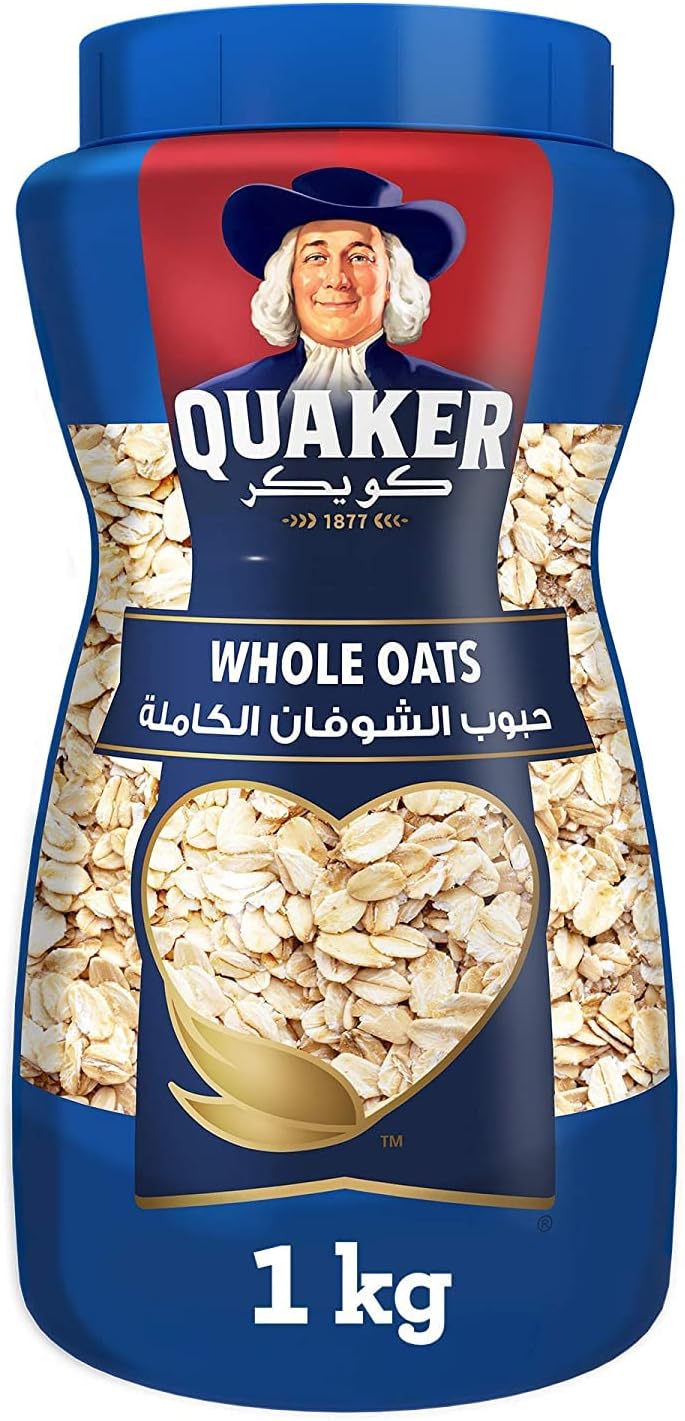Quaker Whole Oats, Jar, 1kg: Buy Online at Best Price in UAE - Amazon.ae