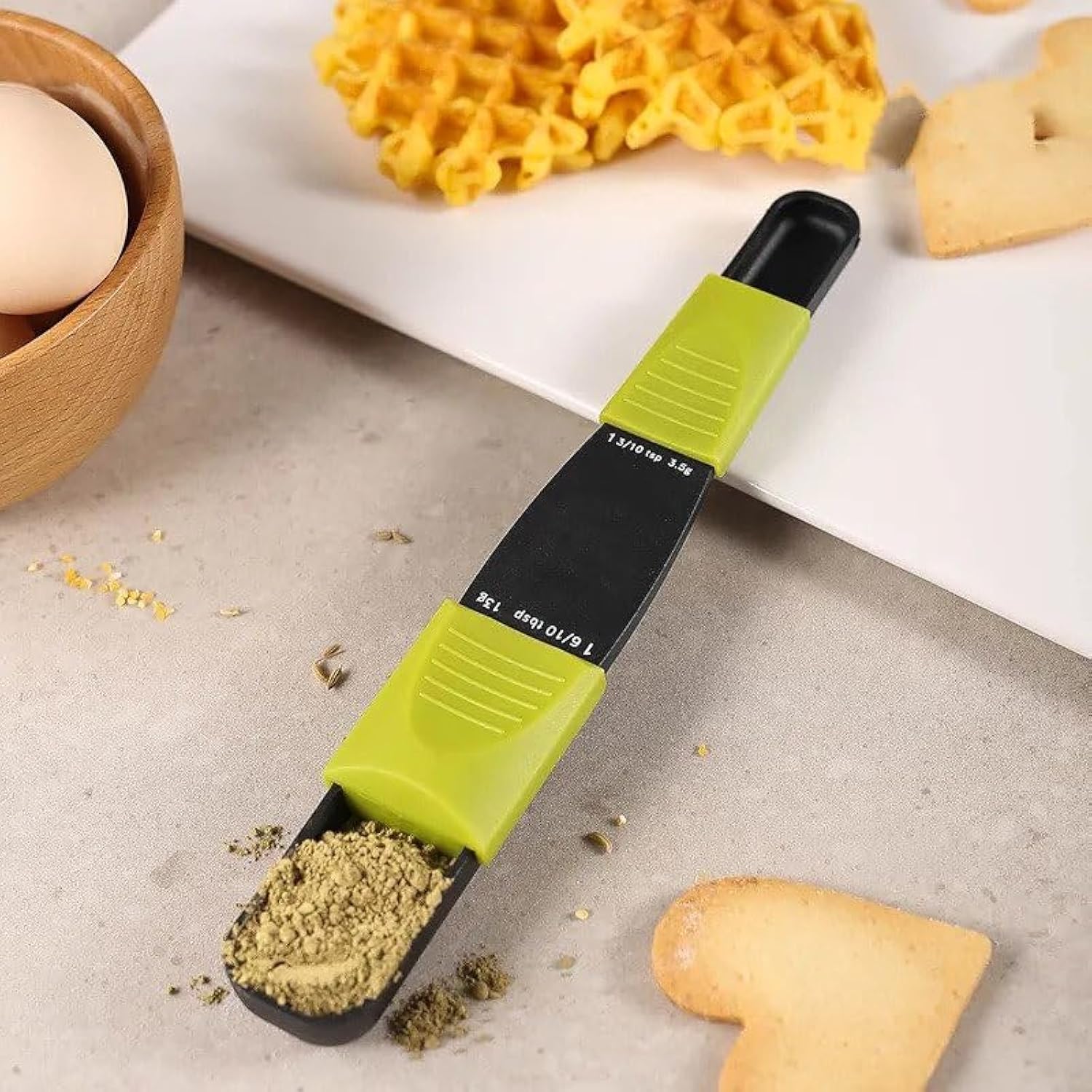 Amazon.com: Adjustable Measuring Spoon With Double End Adjustable Scale ...
