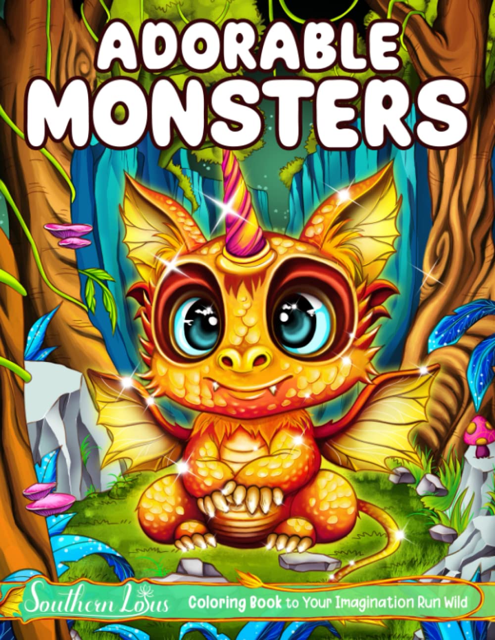 Adorable Monsters Coloring Book: A Collection of Weird and Lovable ...