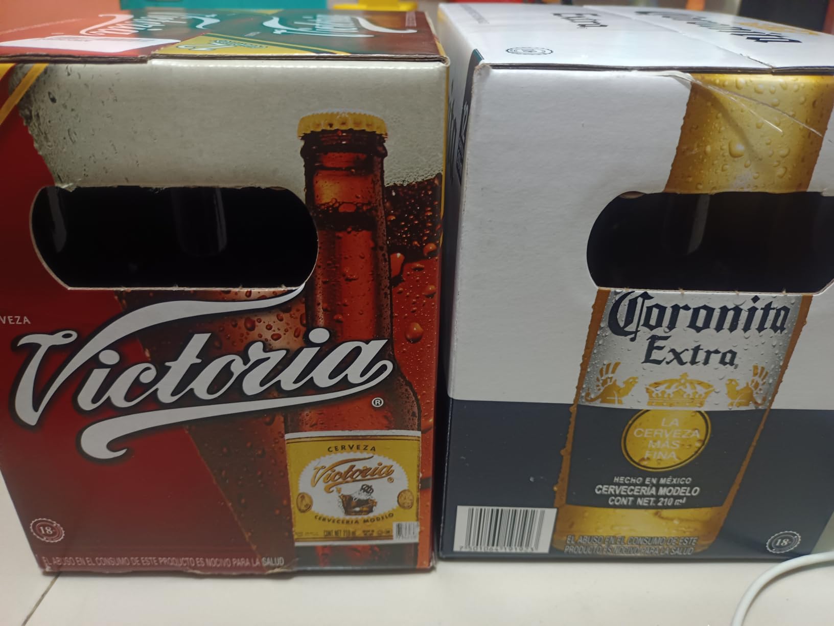 Cerveza Victoria Cuartito tipo Viena 12 botellas de 210ml, aroma a ...