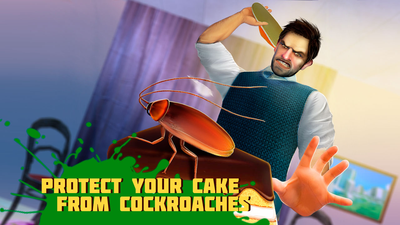 Protecting the Cake - Starving Cockroach Invasion - App on Amazon Appstore