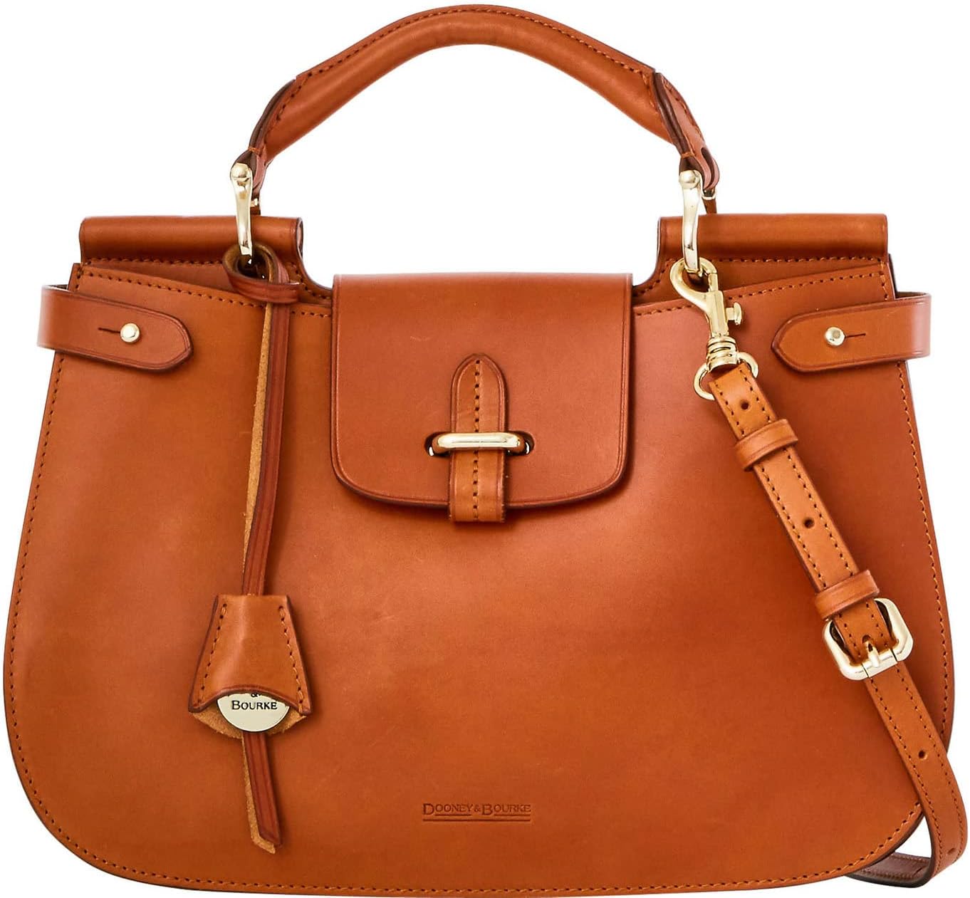 Dooney & Bourke Handbag, Alto Viola Shoulder Bag - Saddle: Handbags ...
