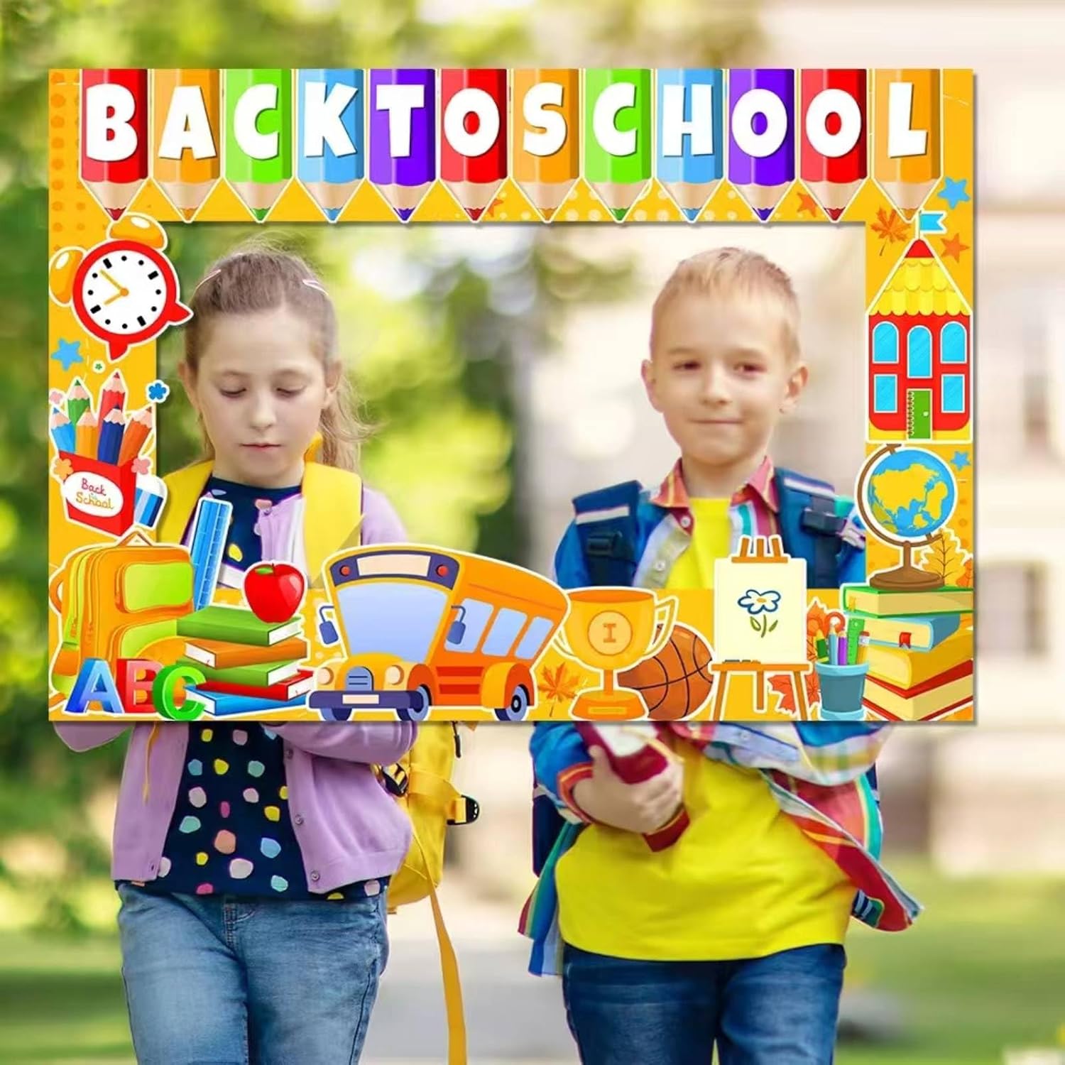 Back to School Photo Booth Props,Welcome Back to Philippines | Ubuy
