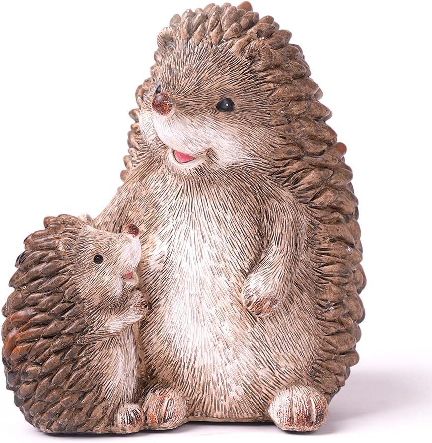 Amazon.com: Hi-Line Gift Ltd Hedgehog on Back Statue : Patio, Lawn & Garden