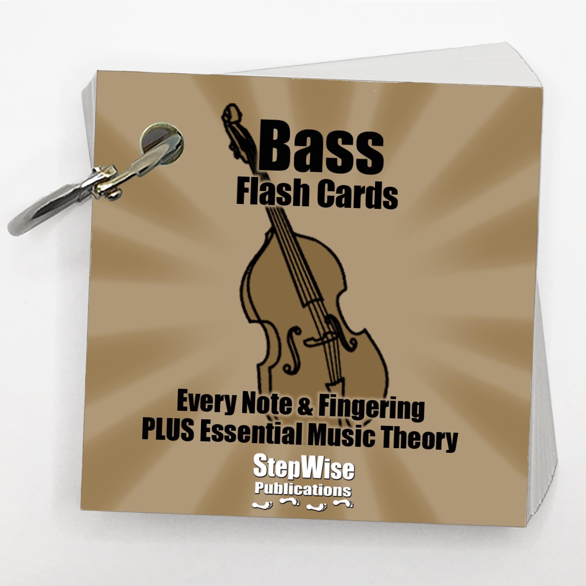Amazon.com: Music Flash Cards: Notes, Fingerings, & Music Theory (Bass ...