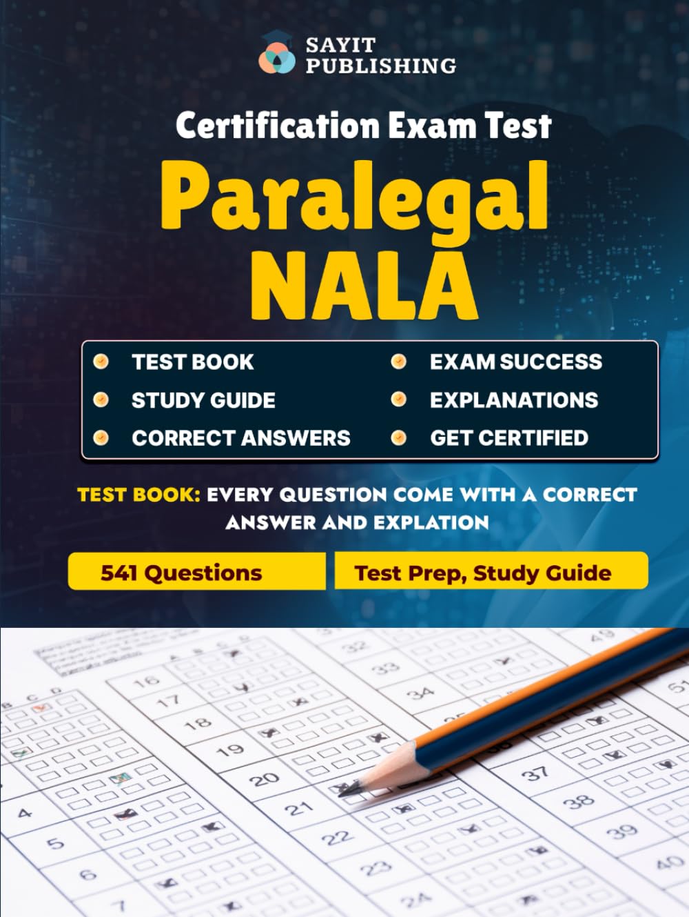 Amazon.com: Paralegal NALA Certification Exam Test Prep 2025 – 541 ...