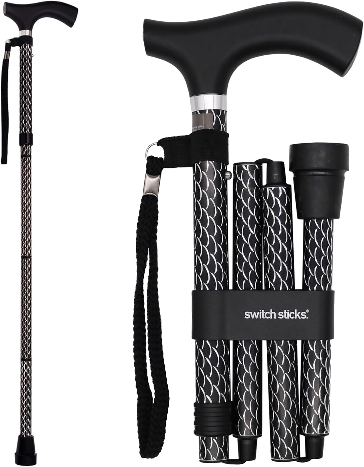 Amazon.com: Switch Sticks Walking Cane for Men or Women, Foldable and ...