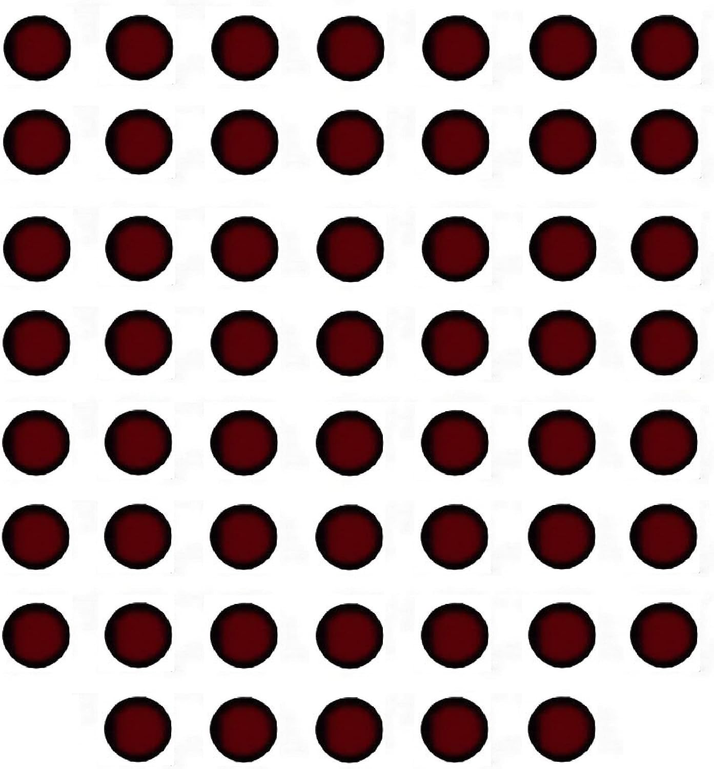Amazon.com: THANU'S CRAFTS Velvet Round Big Maroon Tikili Bindi Kumkum ...