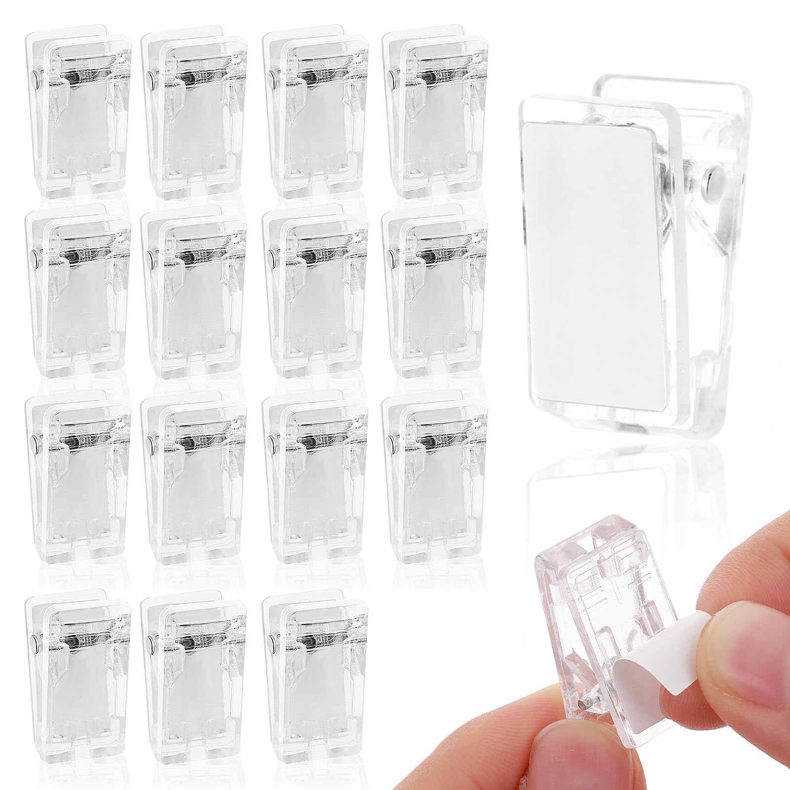 Amazon.com: 15 Pcs Tapestry Wall Hanging Clips, Self Adhesive Clips ...