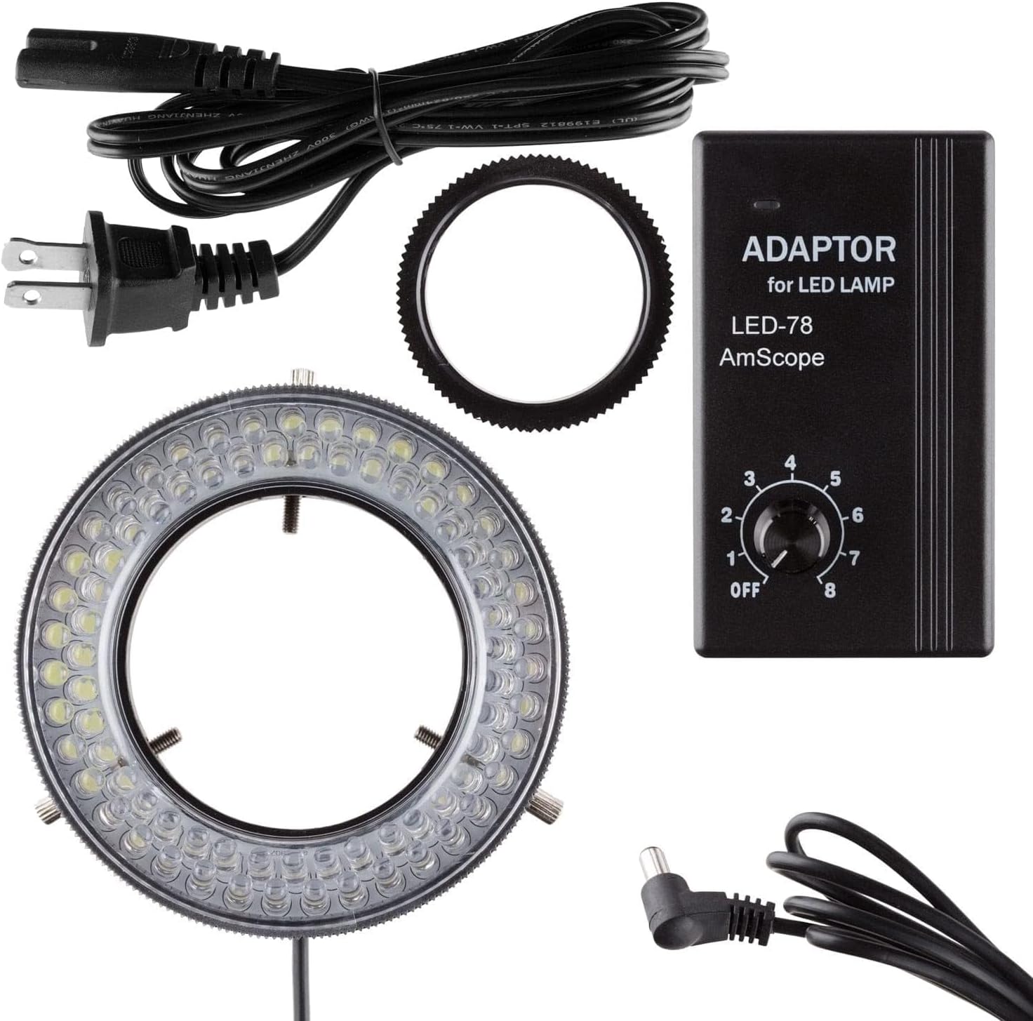 Amazon.com : DEVMO 60-LED Adjustable Ring Light Illuminator Lamp for ...