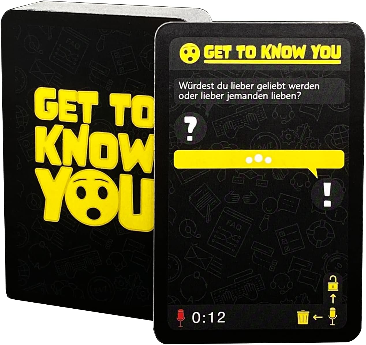 Get to know you - Das Deeptalk Kartenspiel! | Keine Lust mehr auf ...