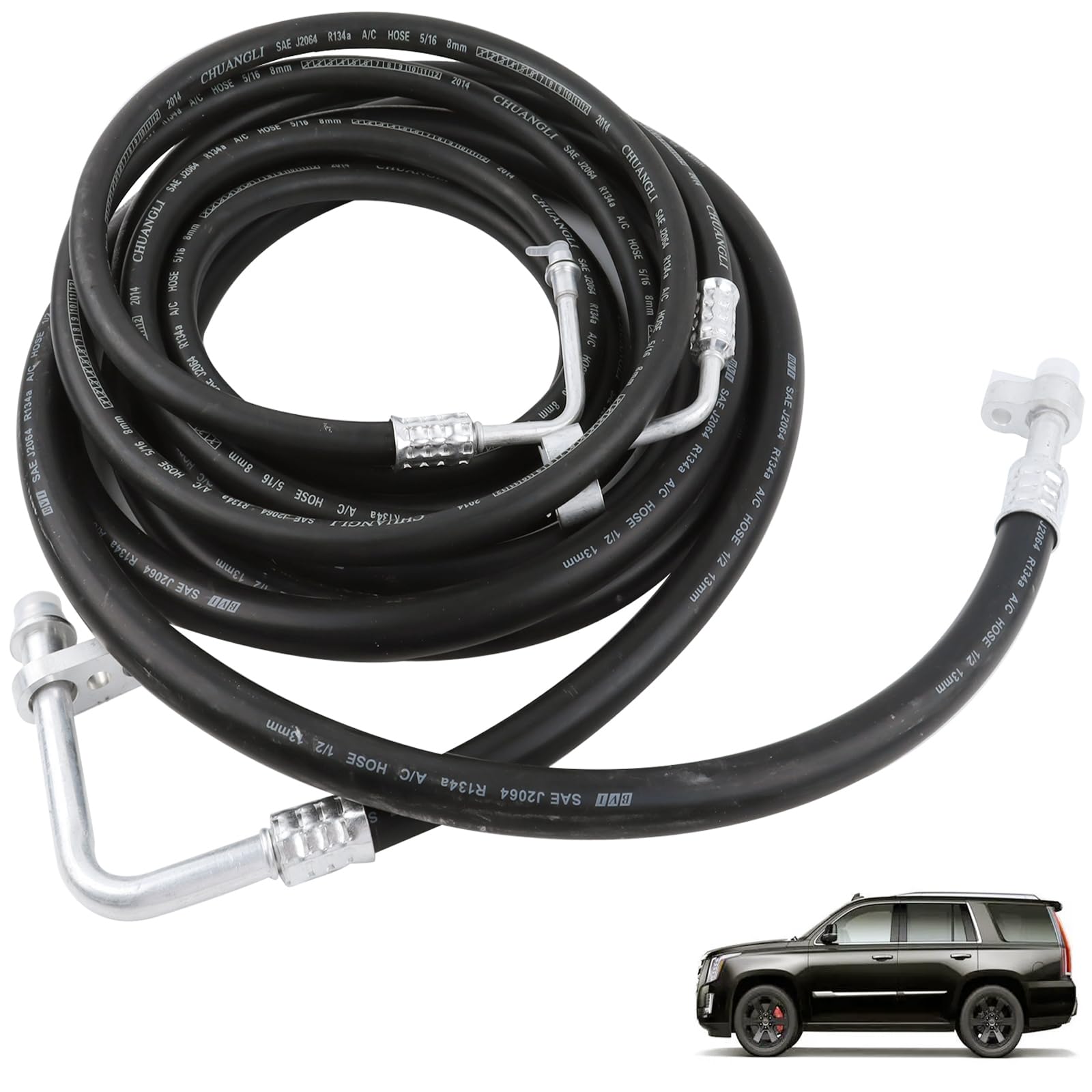 Snapklik.com : Rear AC Line Set YTE33439 Replacement Lines Air ...