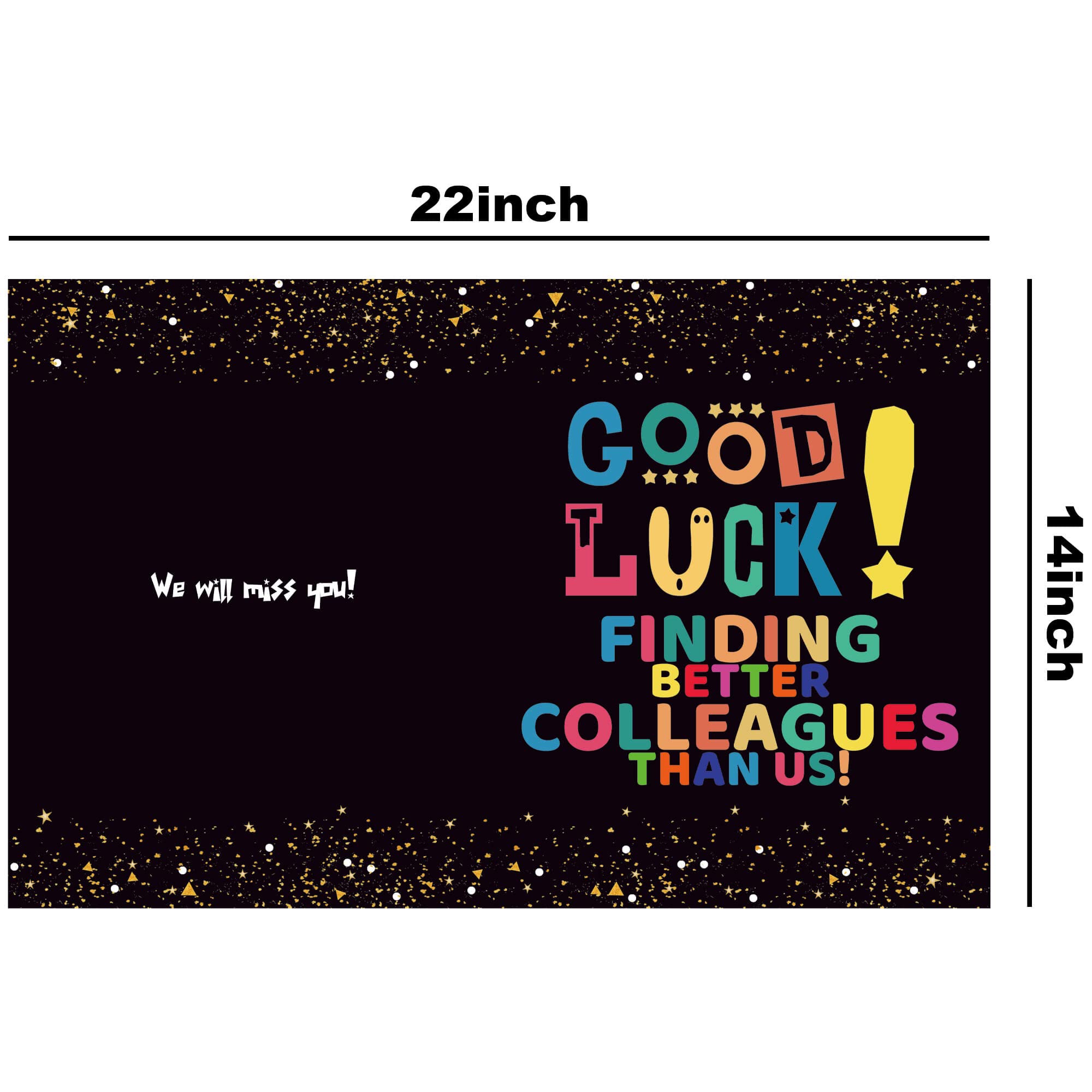Snapklik.com : Farewell Party Decorations Jumbo Farewell Greeting Card ...
