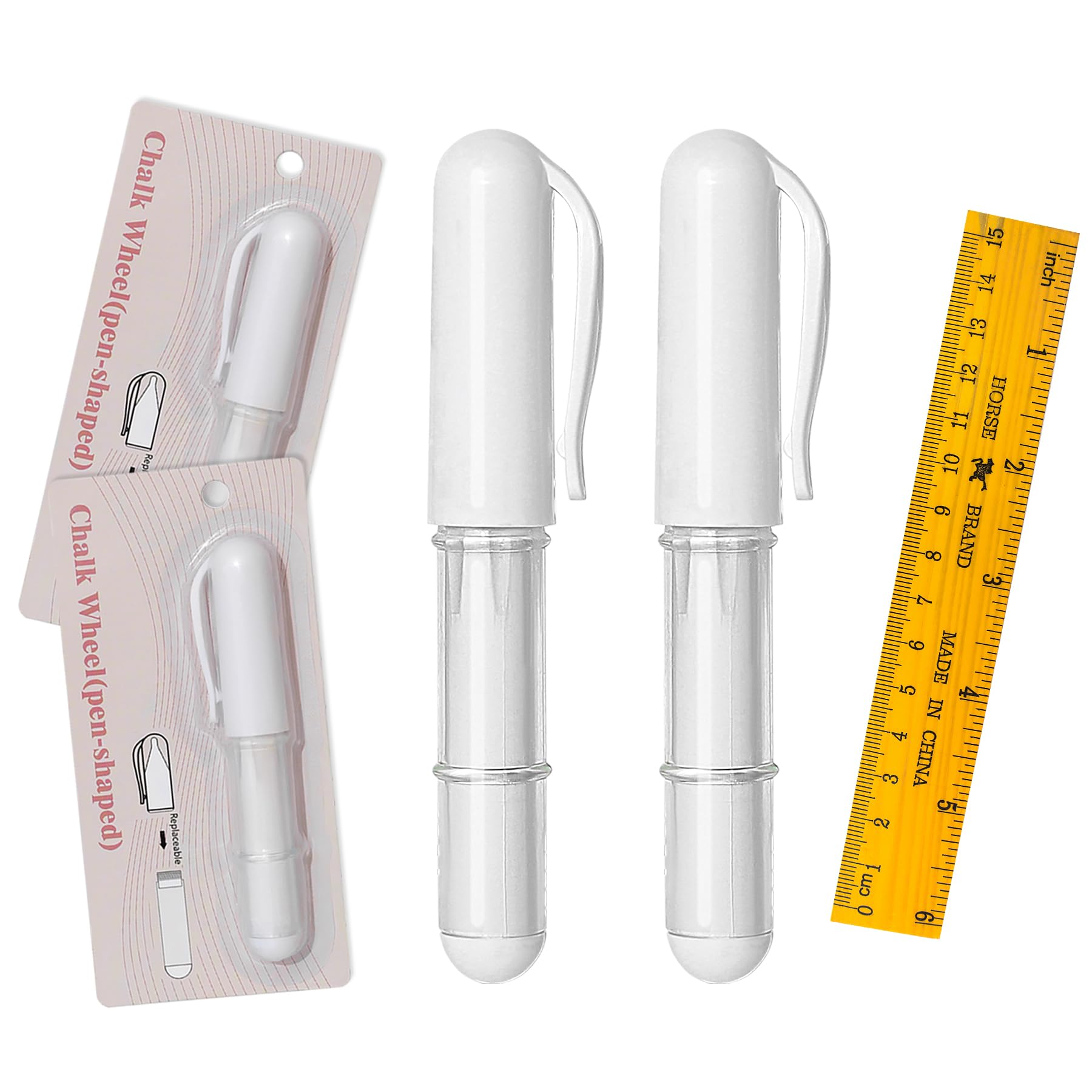 Amazon.com : Vizava Fabric Chalk Markers for Sewing,Quilting,Crafting ...