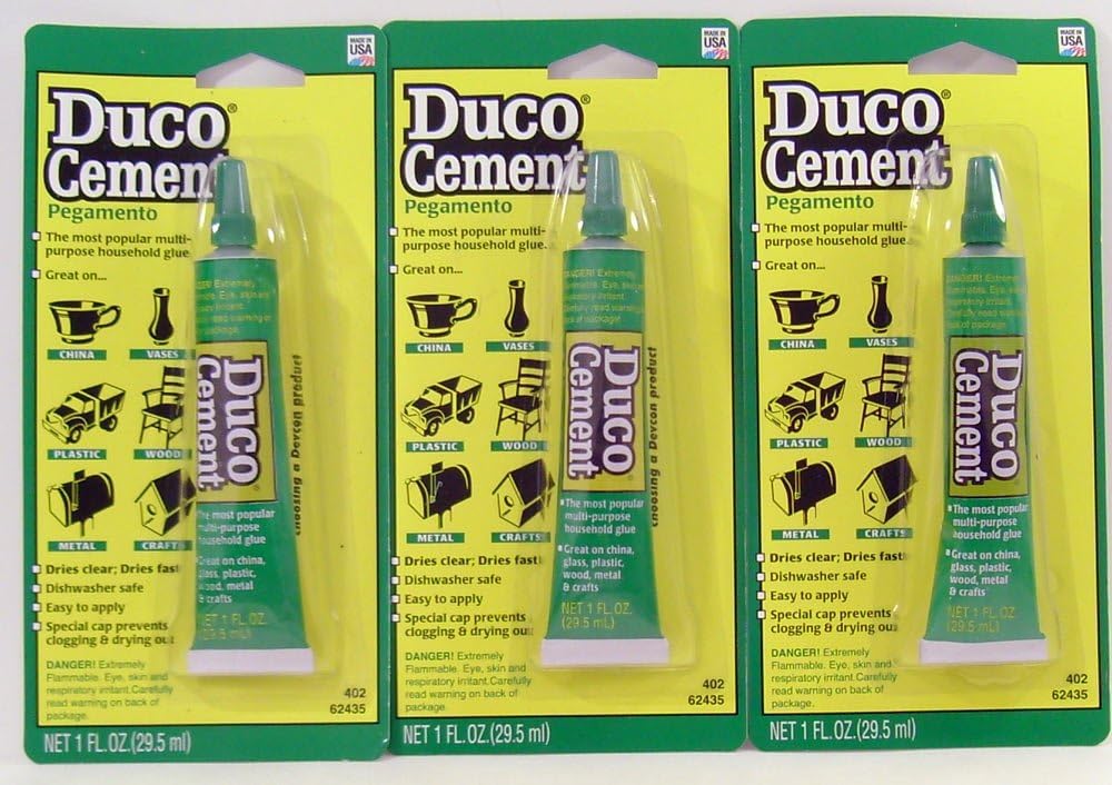 Amazon.com: Duco Multi- Purpose Cement 3 Pack