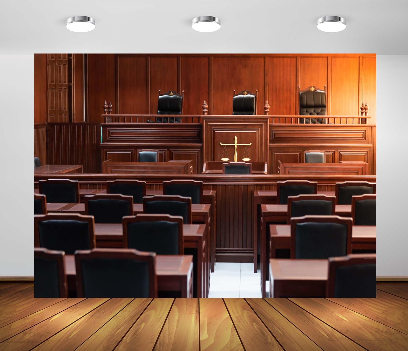 Courtroom Photo Backdrop