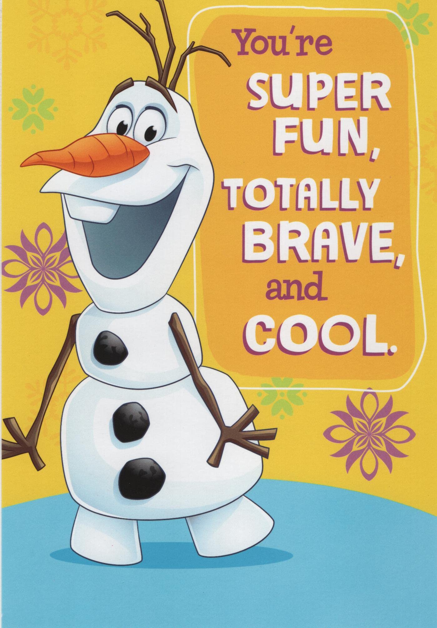 Happy Birthday Olaf Card
