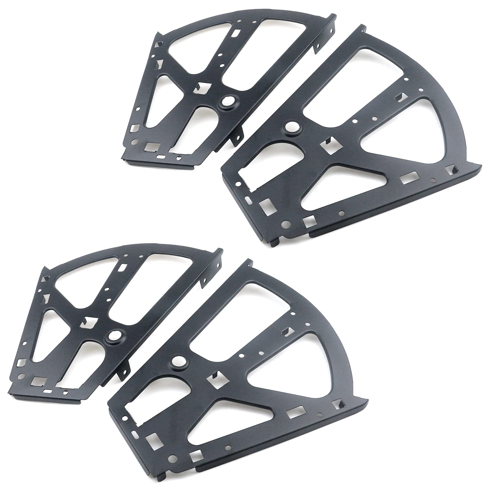 Coshar 4Pcs 2 Layers Shoes Drawer Cabinet Hinges Stainless Steel Shoe ...