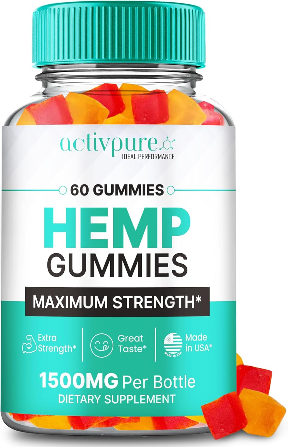 Amazon.com: Activ Pure Hemp Gummies - ActivPure Supplement Hemp Gummies ...