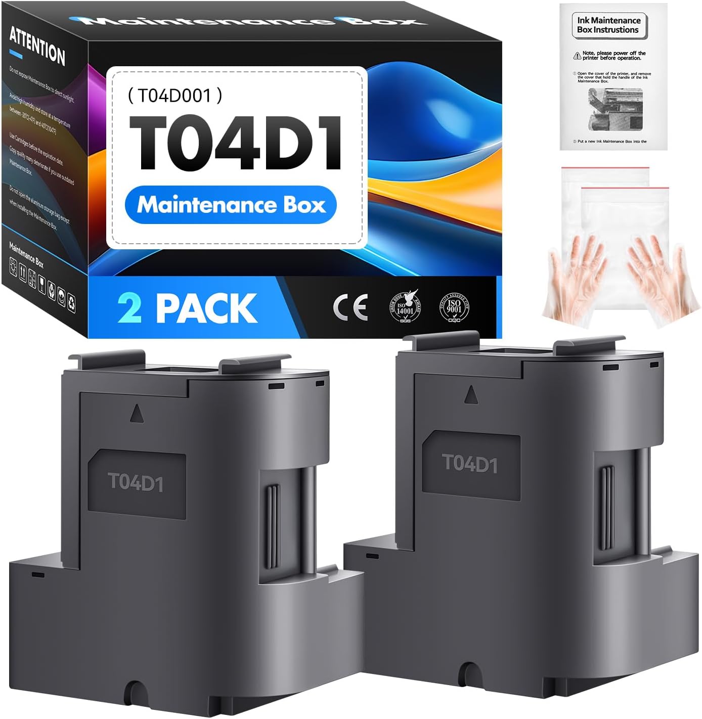 Amazon.com: Epson T04D100 EcoTank Ink Maintenance Box : Office Products