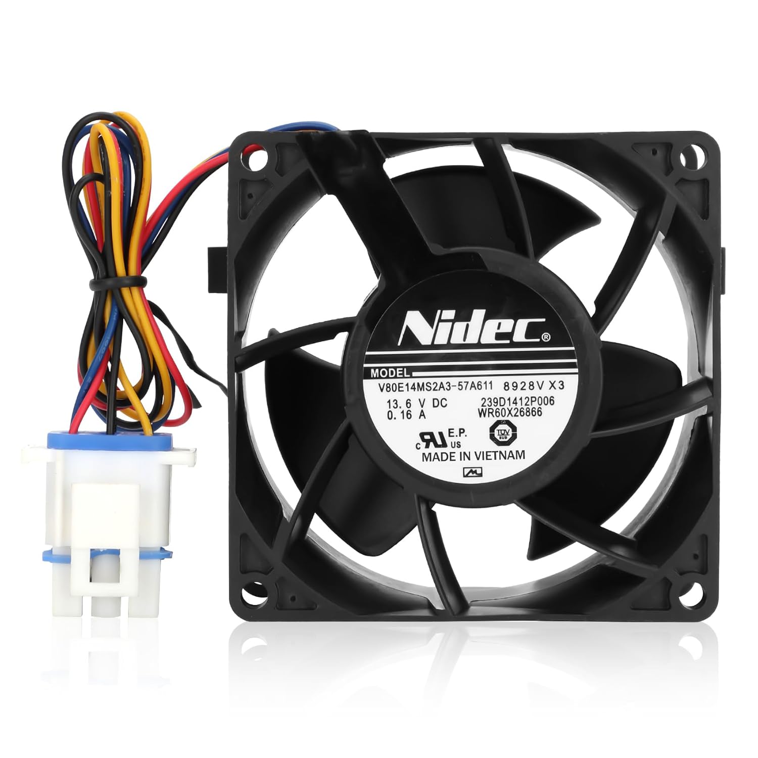 Amazon.com: 2025 Upgraded WR60X26866 Refrigerator Evaporator Fan Motor ...