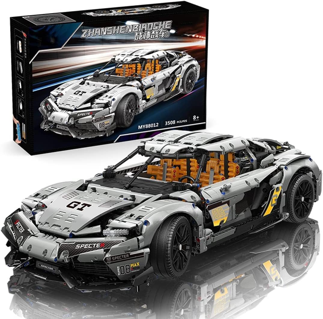 Technic Car for Koenigsegg Gemera, 1:8 Large Supercar Model Advanced ...