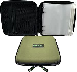 BD EYE UK Fishing Rig Wallet – 10 Zip Sleeves & Mesh Pocket ...