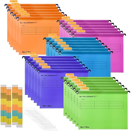 Rexel Heavy Duty Suspension Files with Tabs and Inserts for Filing ...