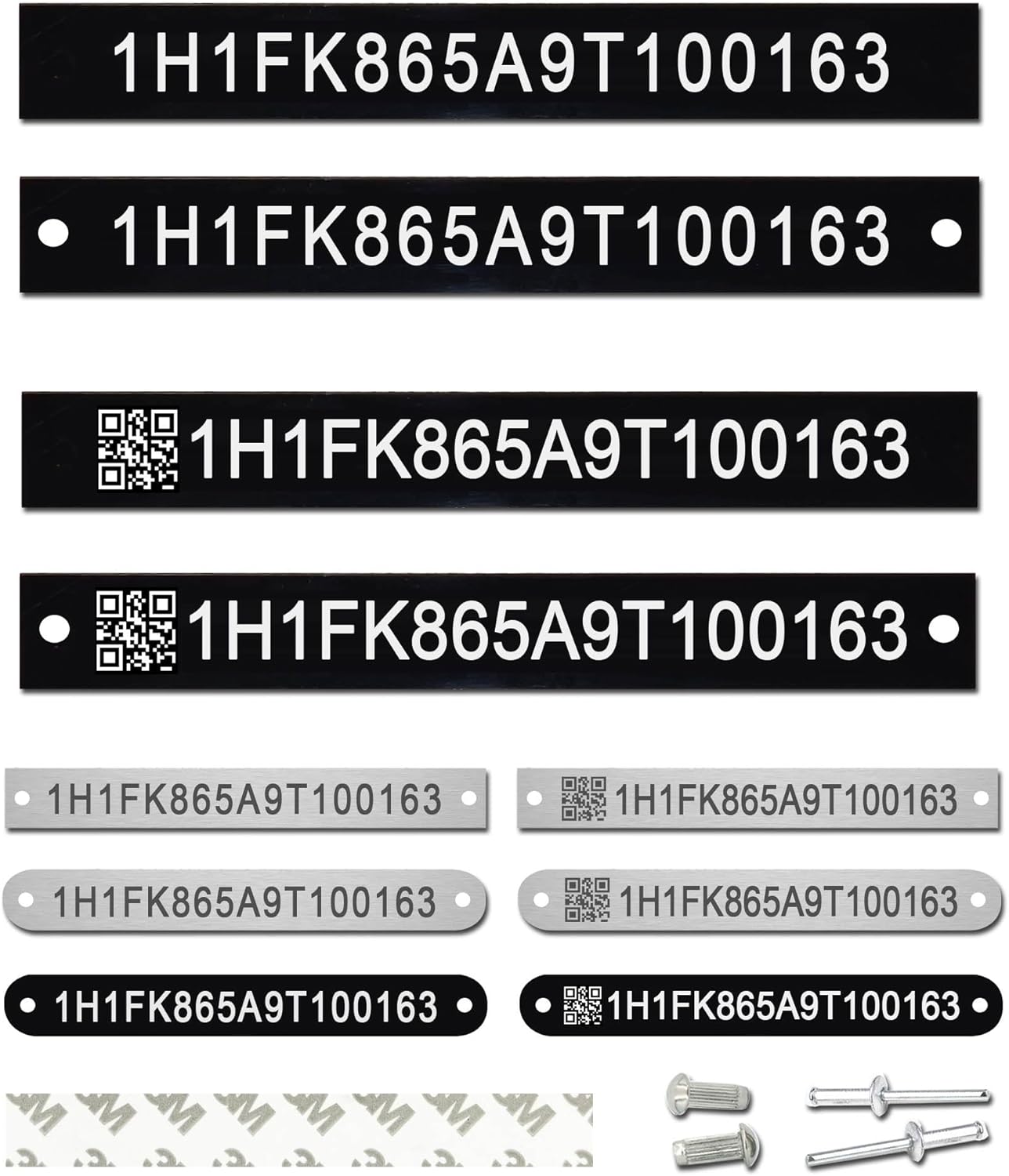 3-6 Days Fastest Delivery –VIN Number Plate for Trailer, Custom ID ...