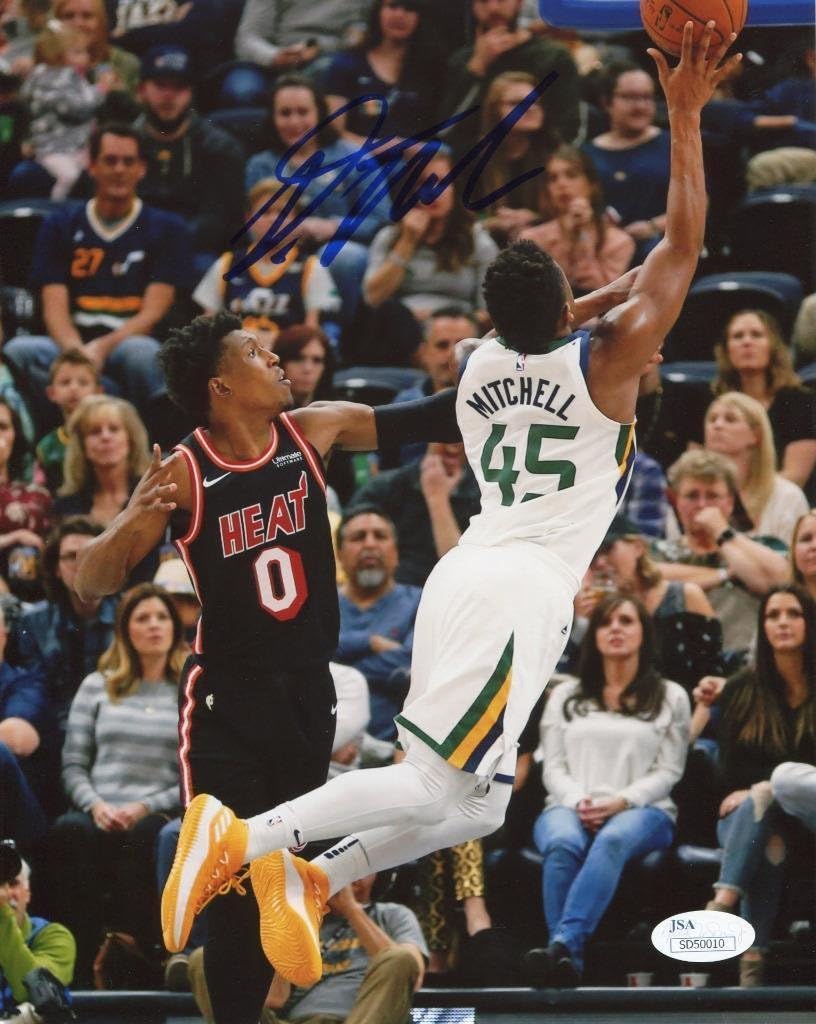 Donovan Mitchell Autographed Photo - 8X10 COA ph3 - JSA Certified ...