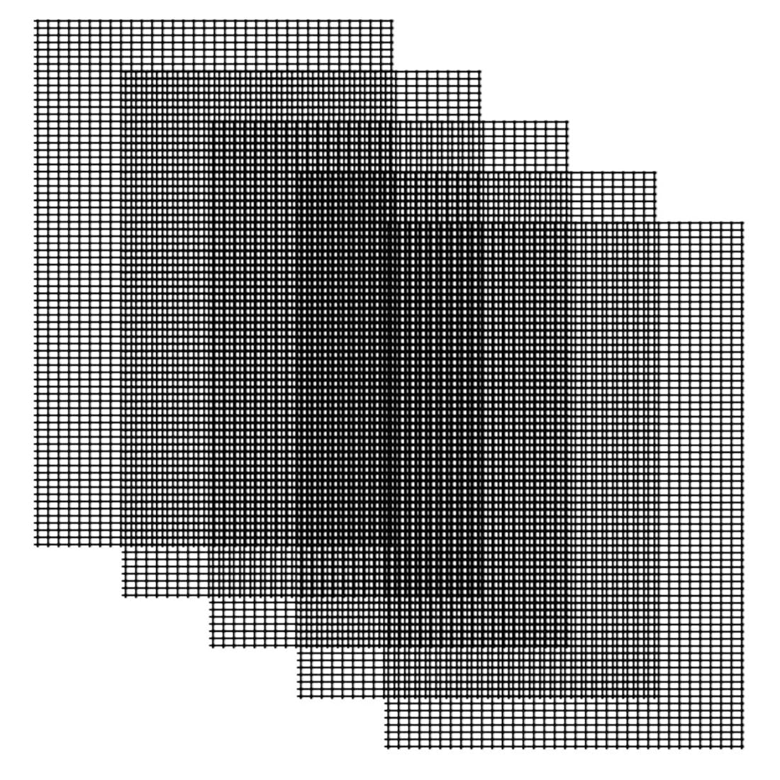 Black 12x8 Inch Screen Door Mesh, Premium Window Screen Replacement ...