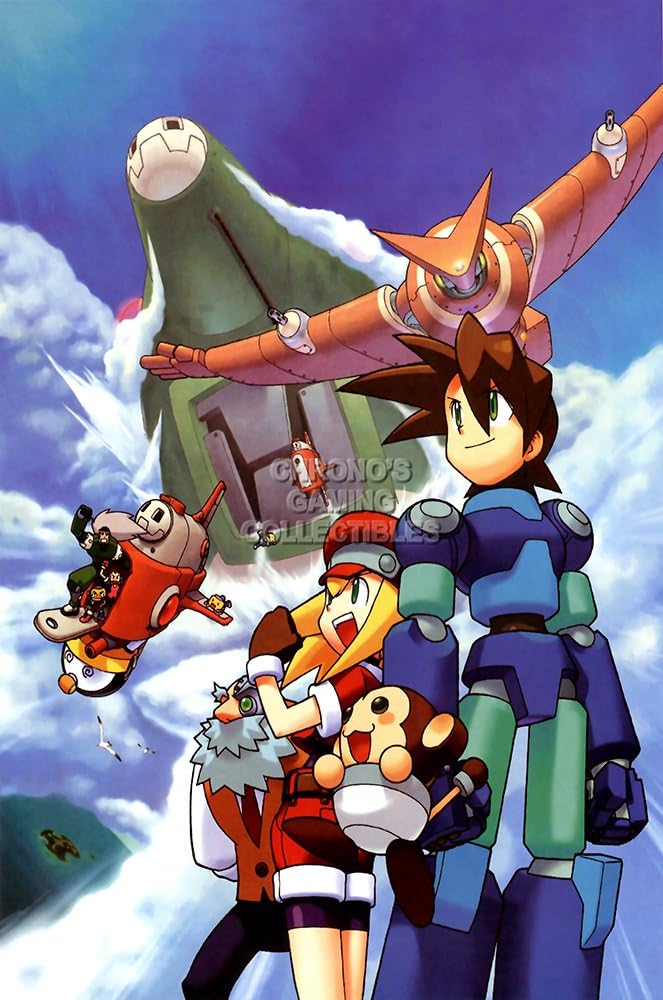 Amazon.com: CGC Huge Poster GLOSSY FINISH - Mega Man Legends 2 Nintendo ...