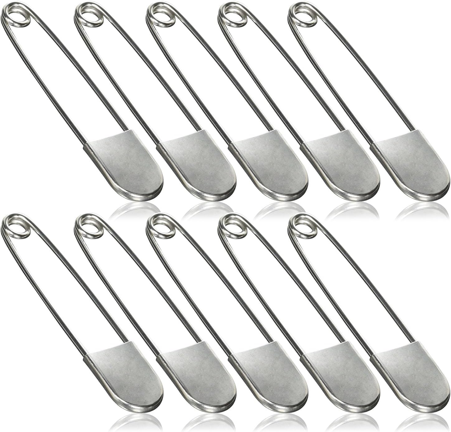 Amazon.com: Coitak 10 PCS Large Safety Pins, 5 Inch Safety Pins ...