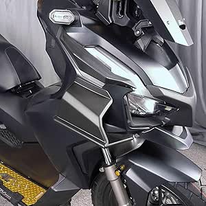 Amazon.com: WOOGA Motorcycle Side Upper Winglet,Front Spoiler Fairing ...