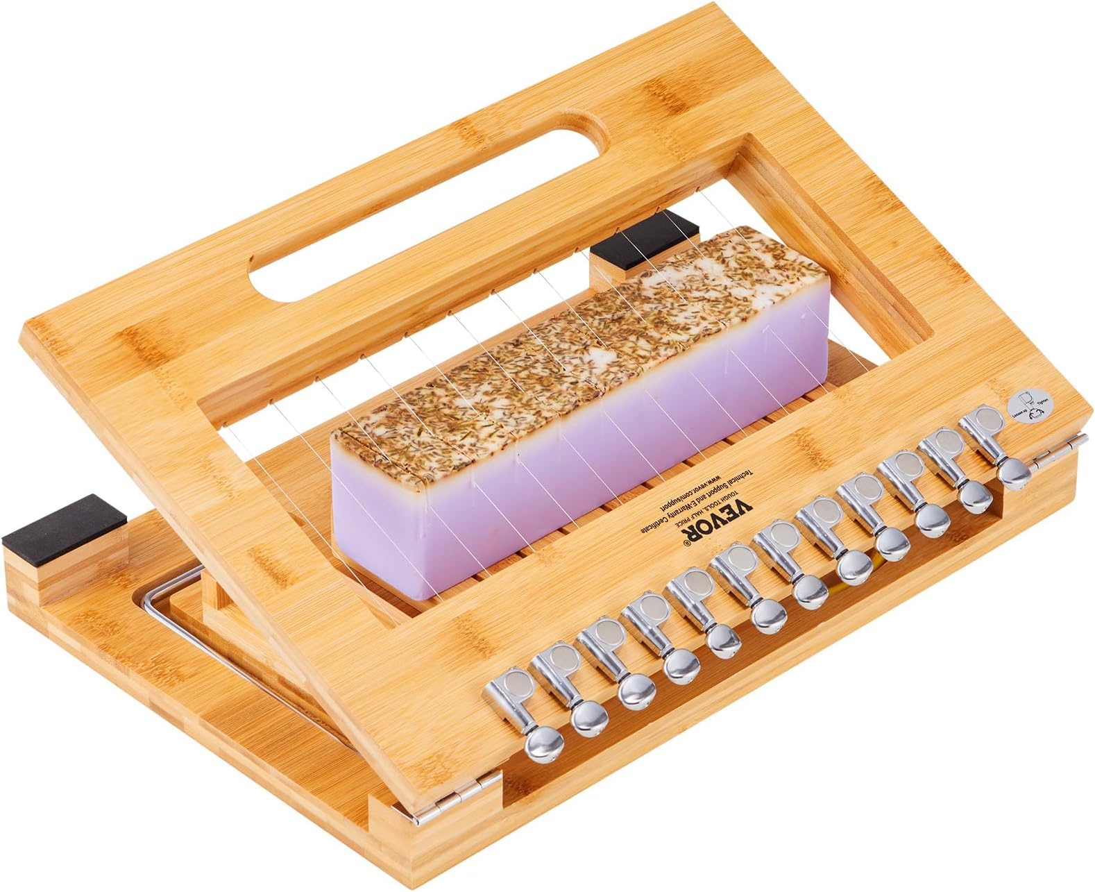 Amazon.com: VEVOR Soap Cutter for Soap Making, Cut 1-12 Bars(1 inch ...