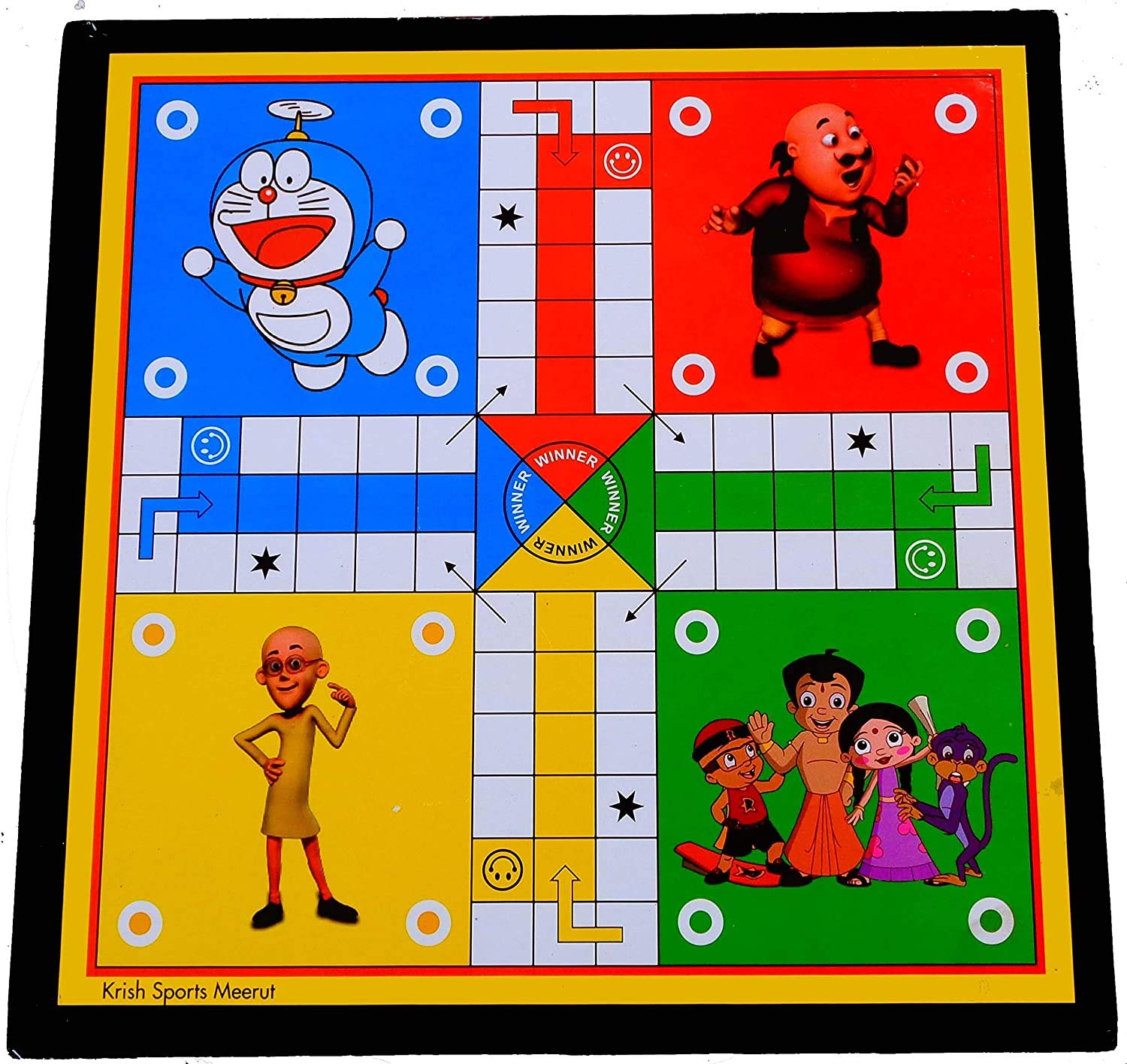Buy Indian Handicraft Ludo Game Set 2 in 1 Snakes and Ladders Travel ...