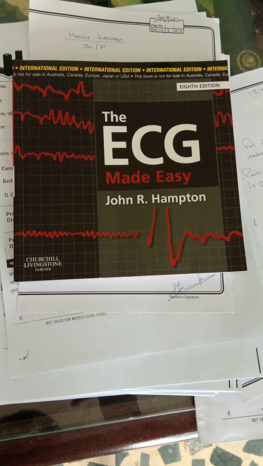 Buy The ECG Made Easy Book Online at Low Prices in India | The ECG Made ...