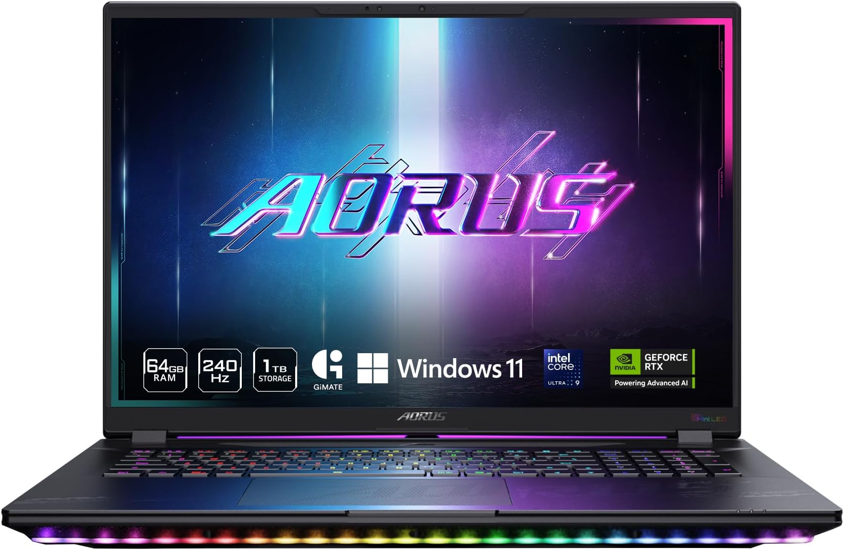 Amazon.com: MSI Raider A18 HX 18” 120Hz UHD+ Gaming Laptop: AMD Ryzen 9 ...