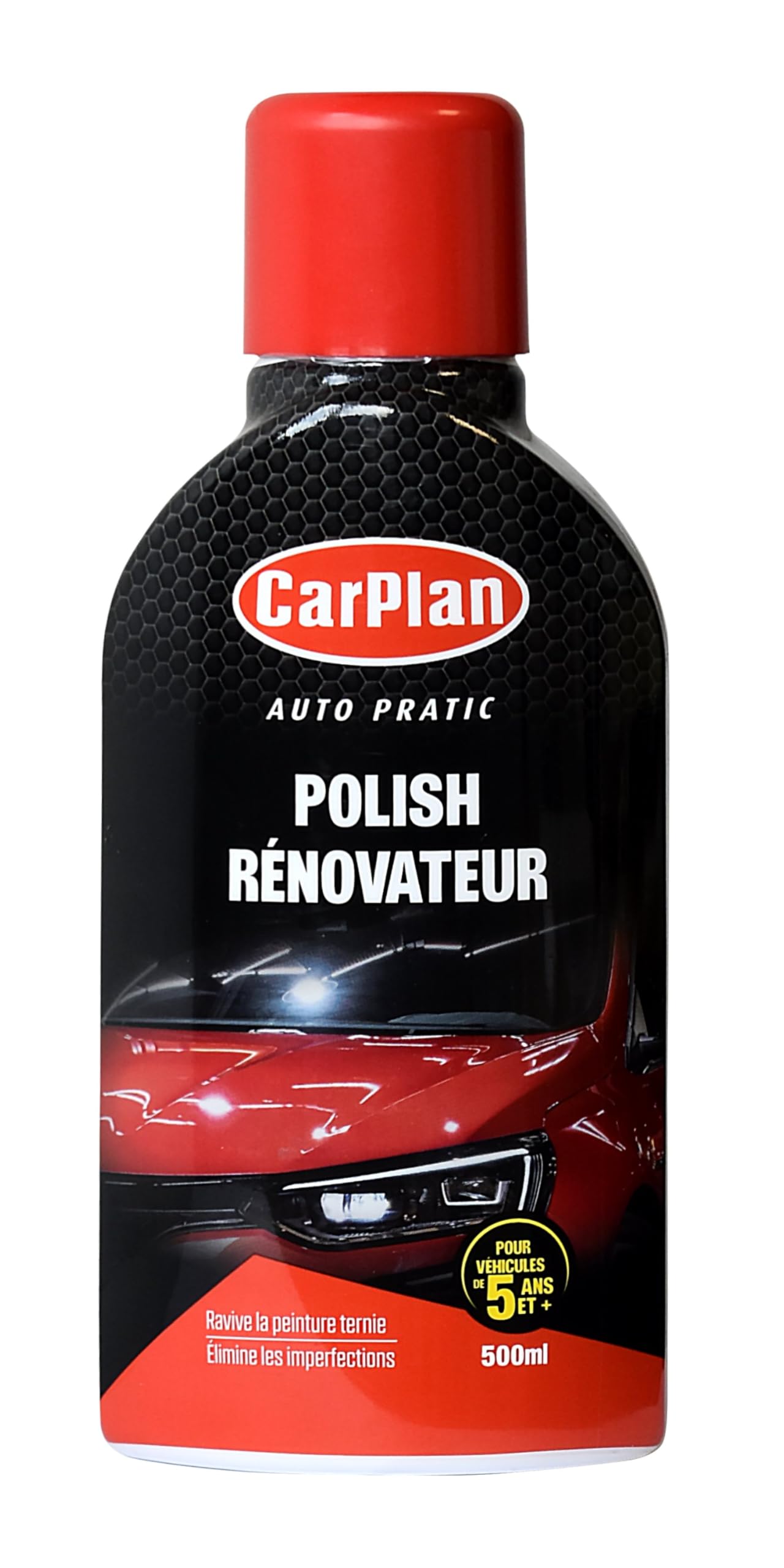 Amazon.fr : CarPlan Auto Pratic Polish Rénovateur, 500 ml