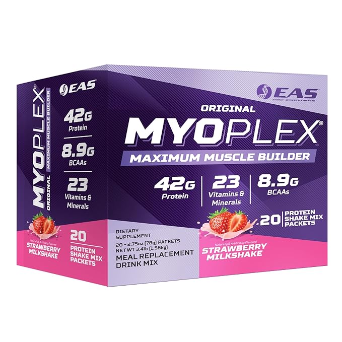 Amazon.com: EAS Original Myoplex Maximum Muscle Builder | Meal ...