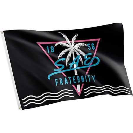 Amazon.com : Sigma Alpha Epsilon SAE Flag Fraternity Greek Banner 3 ...