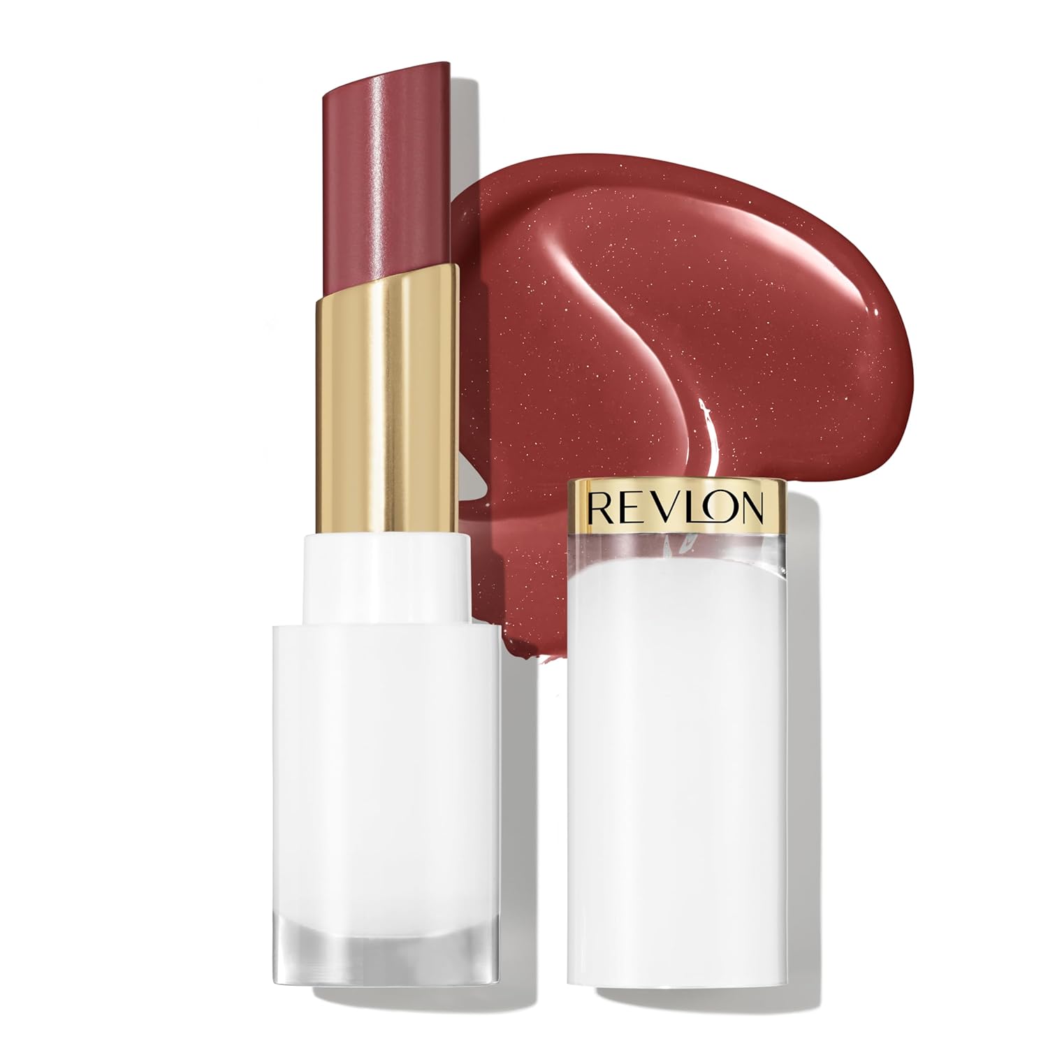 Amazon.com : REVLON Super Lustrous Glass Shine Balm, Hydrating Tinted ...