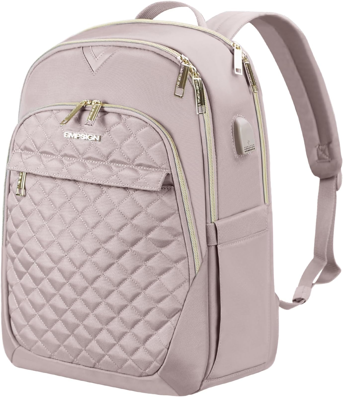 EMPSIGN Laptop Backpack Women 17 Inch, Large Laptop Rucksack Wide Open ...