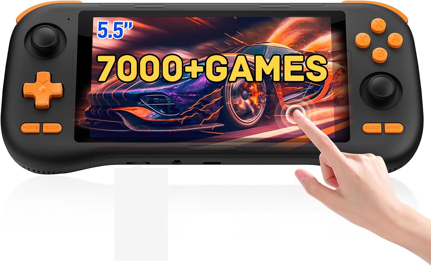 Amazon.com: kinhank K56 Retro Handheld Game Console, Support 7000 ...